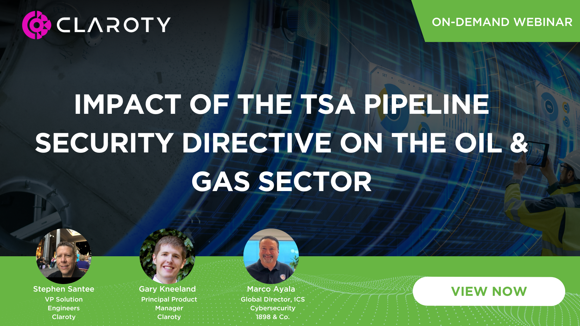 Webinar: TSA Pipeline Security Directive in the Oil & Gas Sector | Claroty