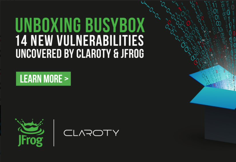 14 BusyBox Vulnerabilities: Claroty & JFrog's Findings | Team82 | Claroty