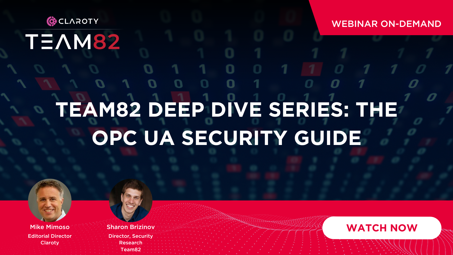 Webinar: The OPC UA Security Guide | Claroty